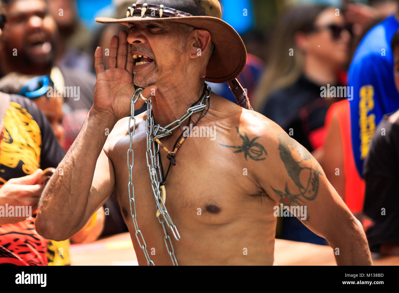 Aboriginal protests hi-res stock photography and images - Alamy