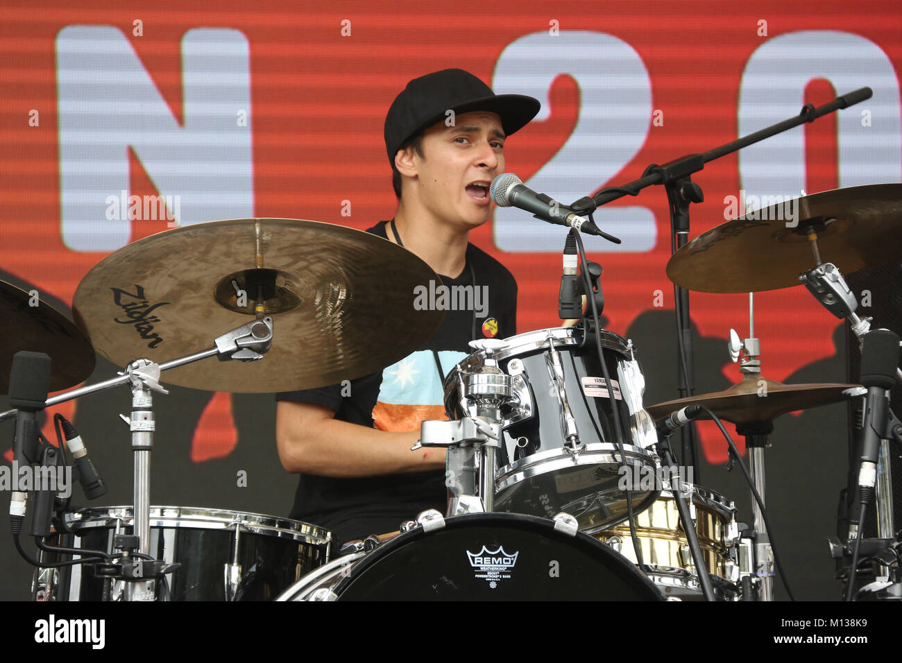 Sydney, Australia. 26 January 2018. Pictured: Dobby performs on the ...