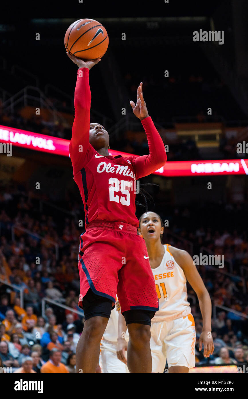 January 25, 2018: Alissa Alston #25 of the Mississippi Lady Rebels ...
