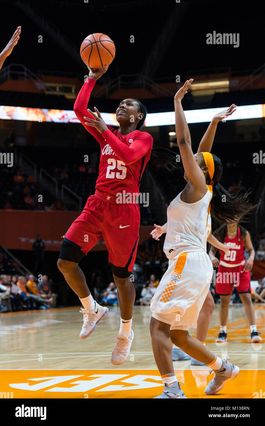 January 25, 2018: Alissa Alston #25 of the Mississippi Lady Rebels ...