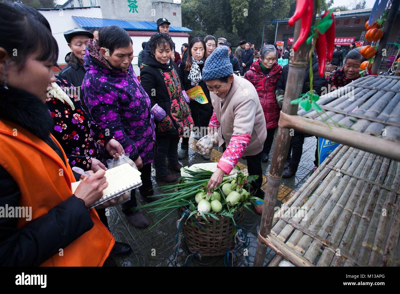 Chengdu, Chengdu, China. 26th Jan, 2018. Chengdu, CHINA-January 2018 ...