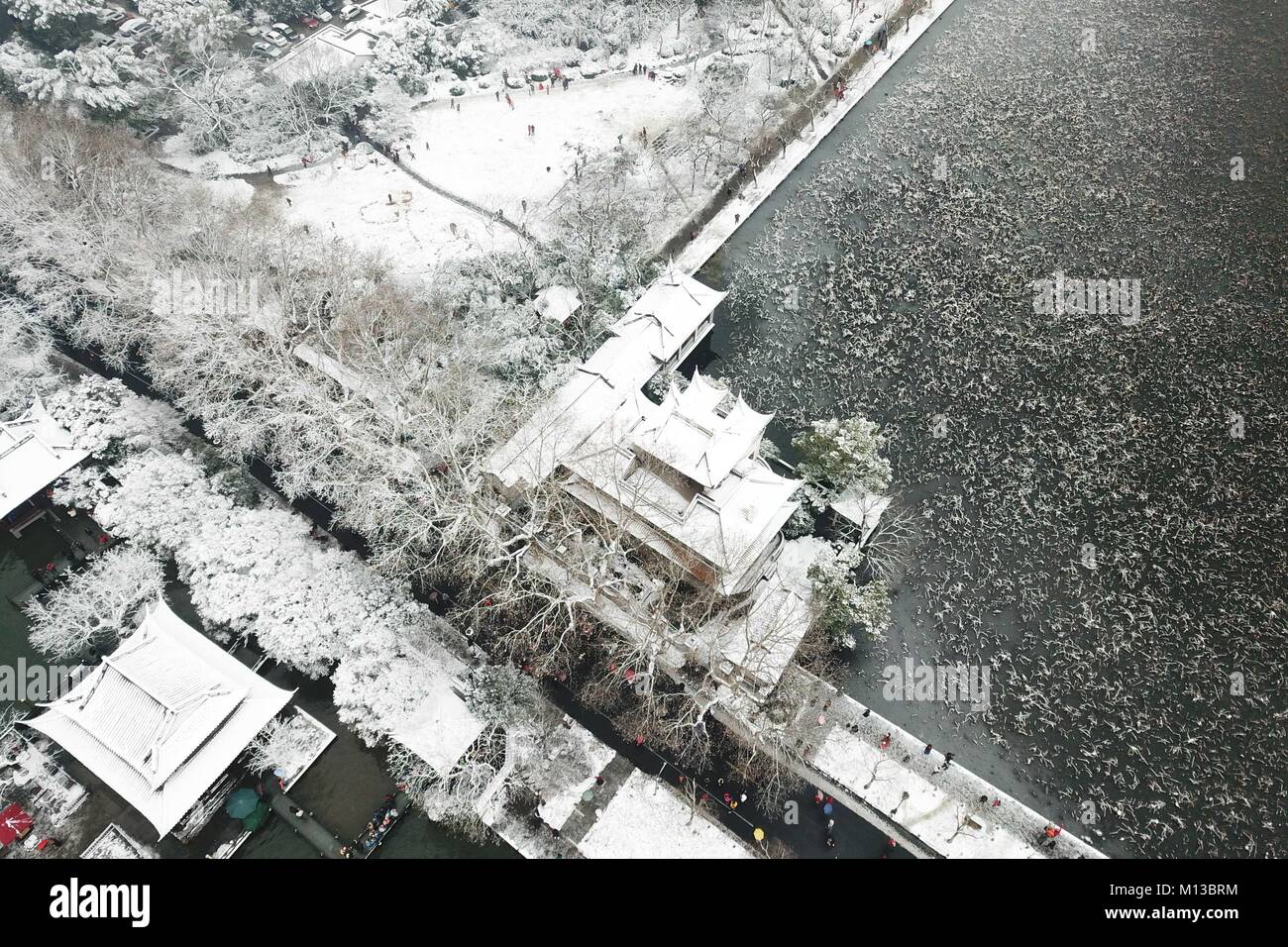 Hangzhou west lake snow hi-res stock photography and images - Alamy