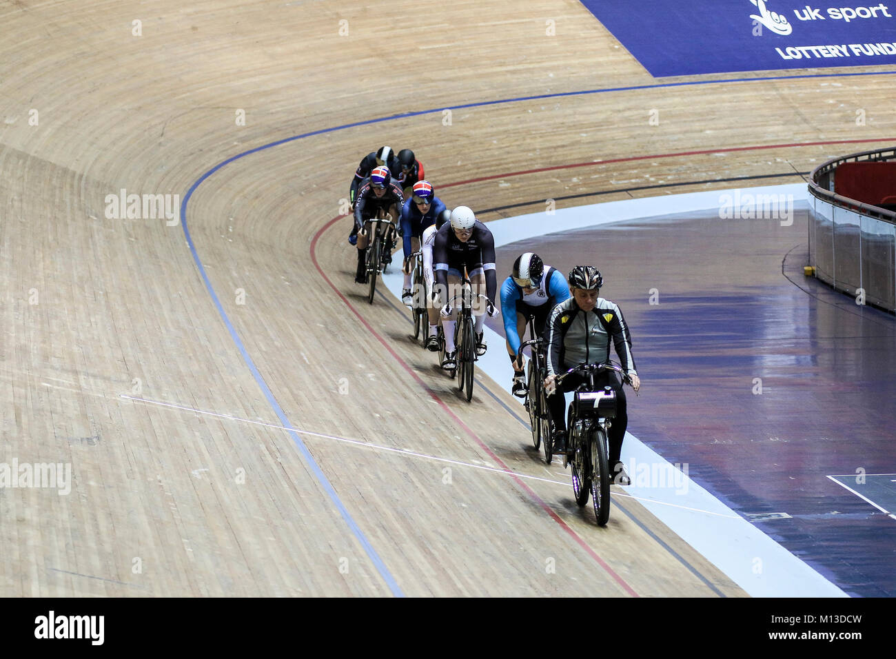 Manchester, UK. 26th Jan, 2018. Jeremy Franks, Caleb Hill, Alex ...