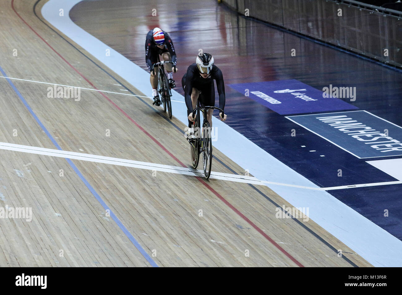Manchester, UK. 26th Jan, 2018. Jess Crampton and Millicent Tanner ...