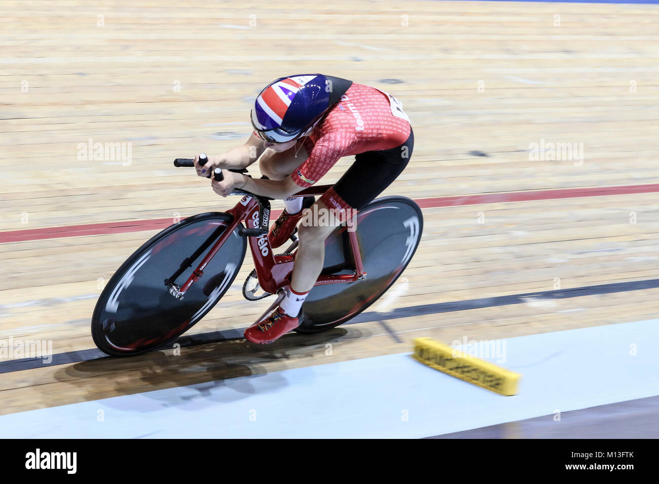 Manchester, UK. 26th Jan, 2018. Rebecca Roberts competes in the women's ...