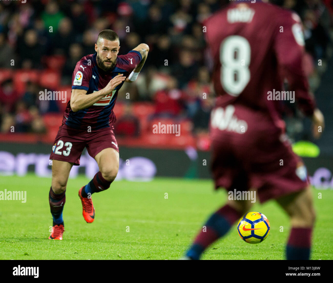 (23) David Junca Rene during the Spanish La Liga soccer match between ...