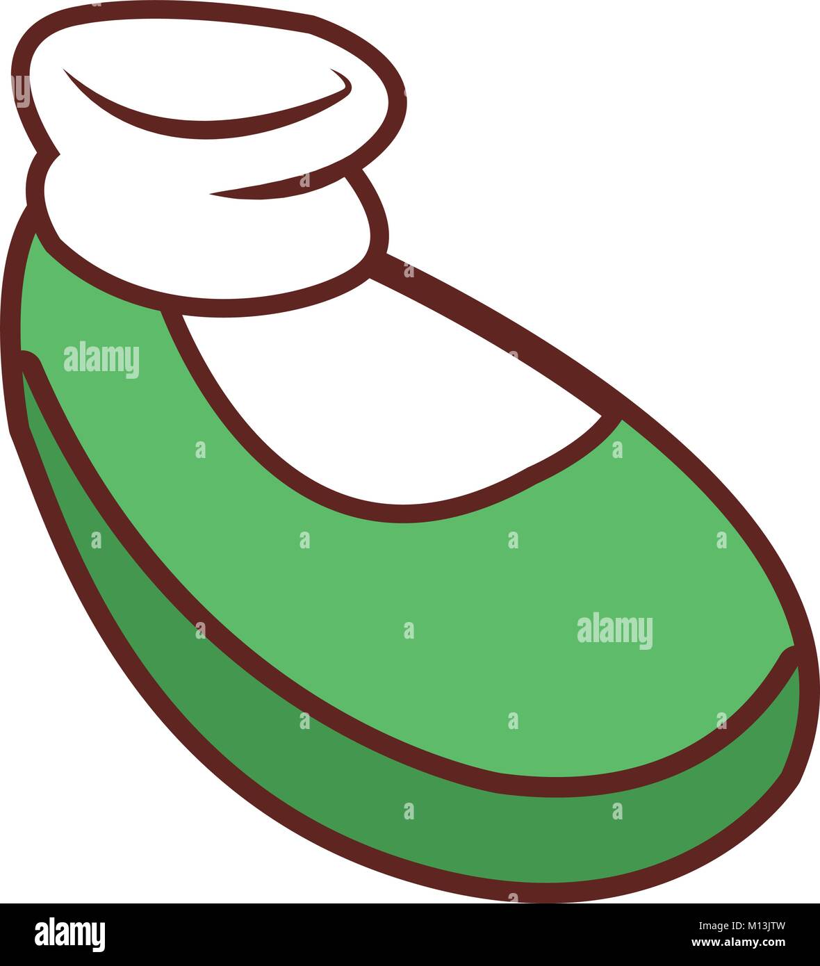 Single child shoe Stock Vector Images - Alamy