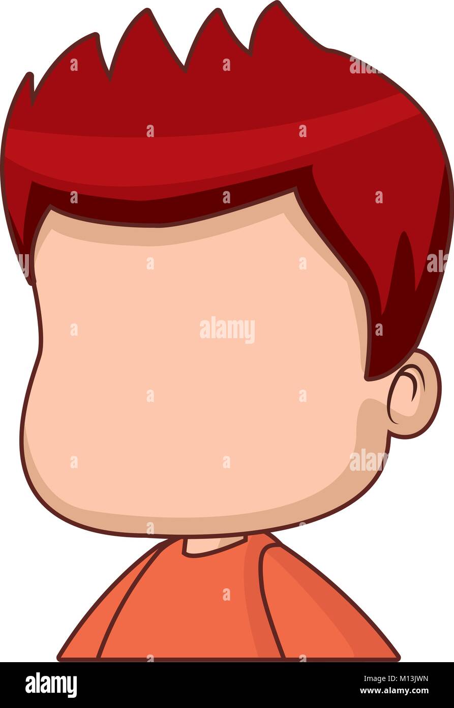 Faceless boy cartoon Stock Vector Image & Art - Alamy