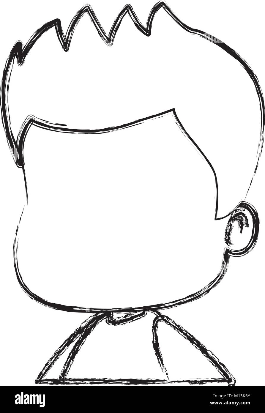 Faceless boy cartoon Stock Vector Image & Art - Alamy