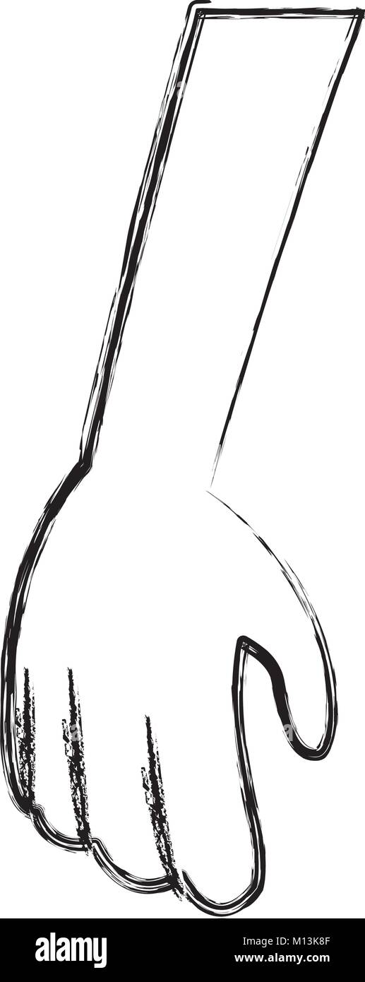 Hand cartoon symbol Stock Vector Image & Art - Alamy