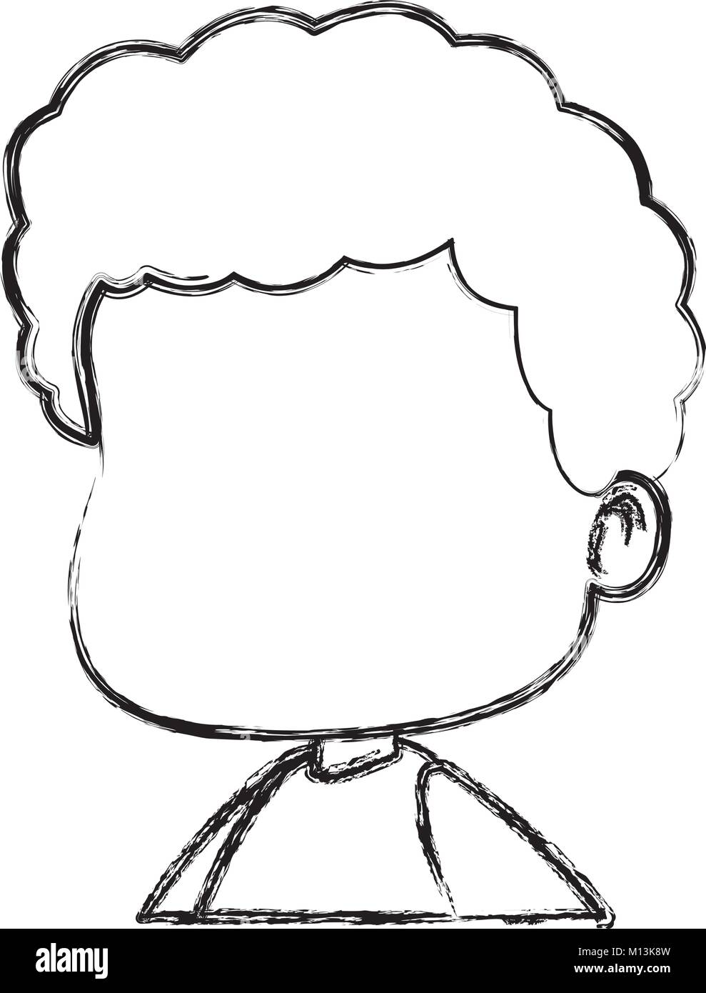 Faceless boy cartoon Stock Vector Image & Art - Alamy