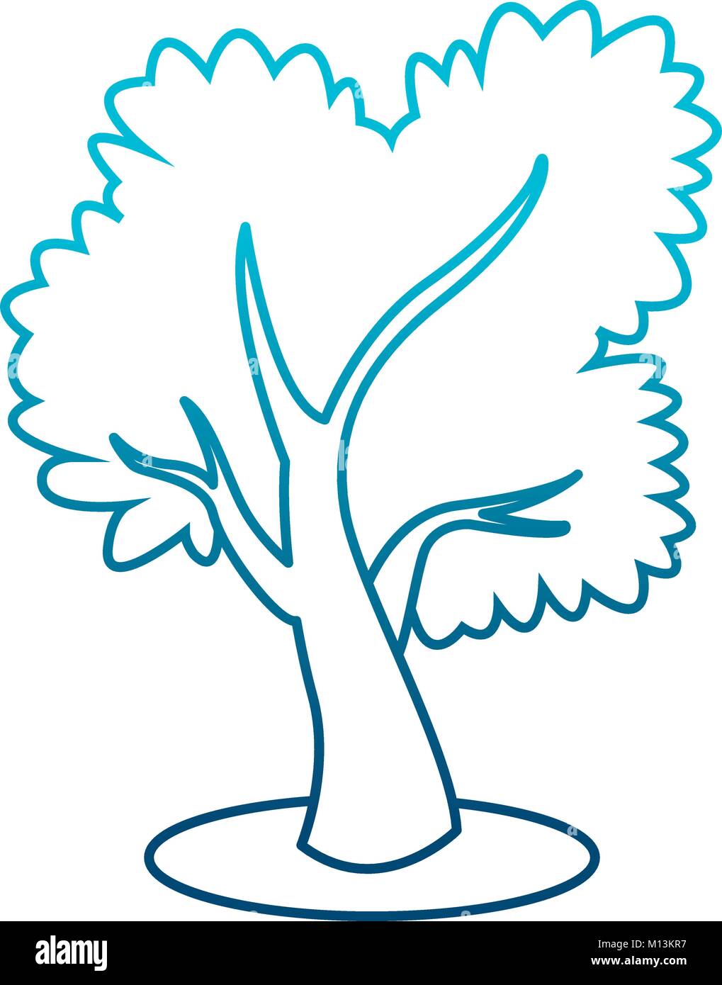 Tree nature symbol Stock Vector Image & Art - Alamy