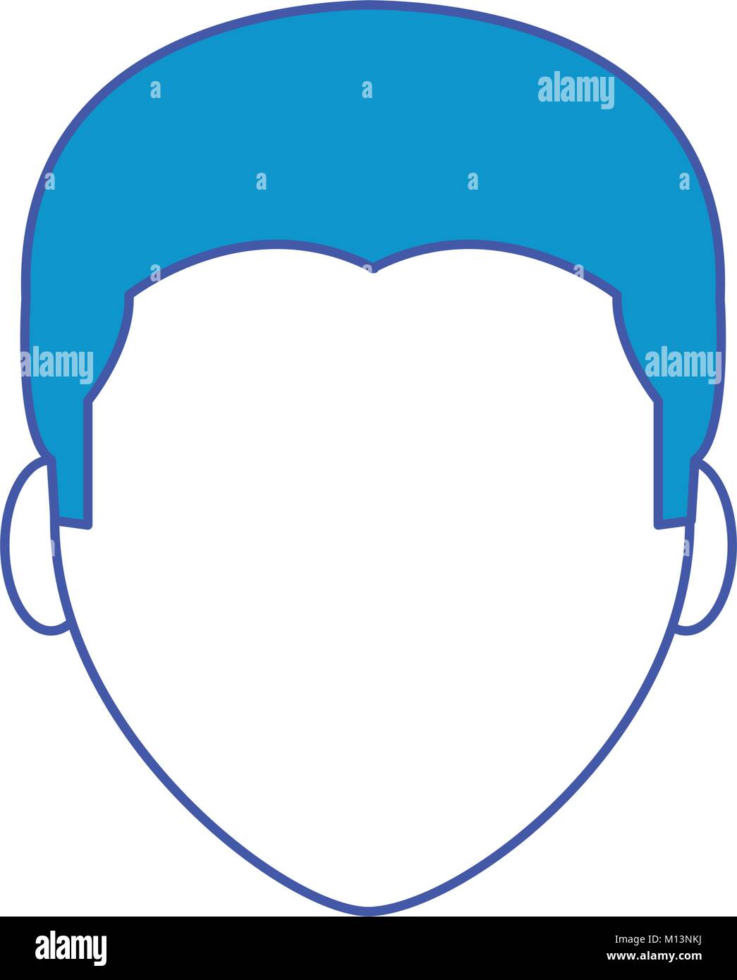 Boy avatar of kid childhood and little people theme Isolated design ...