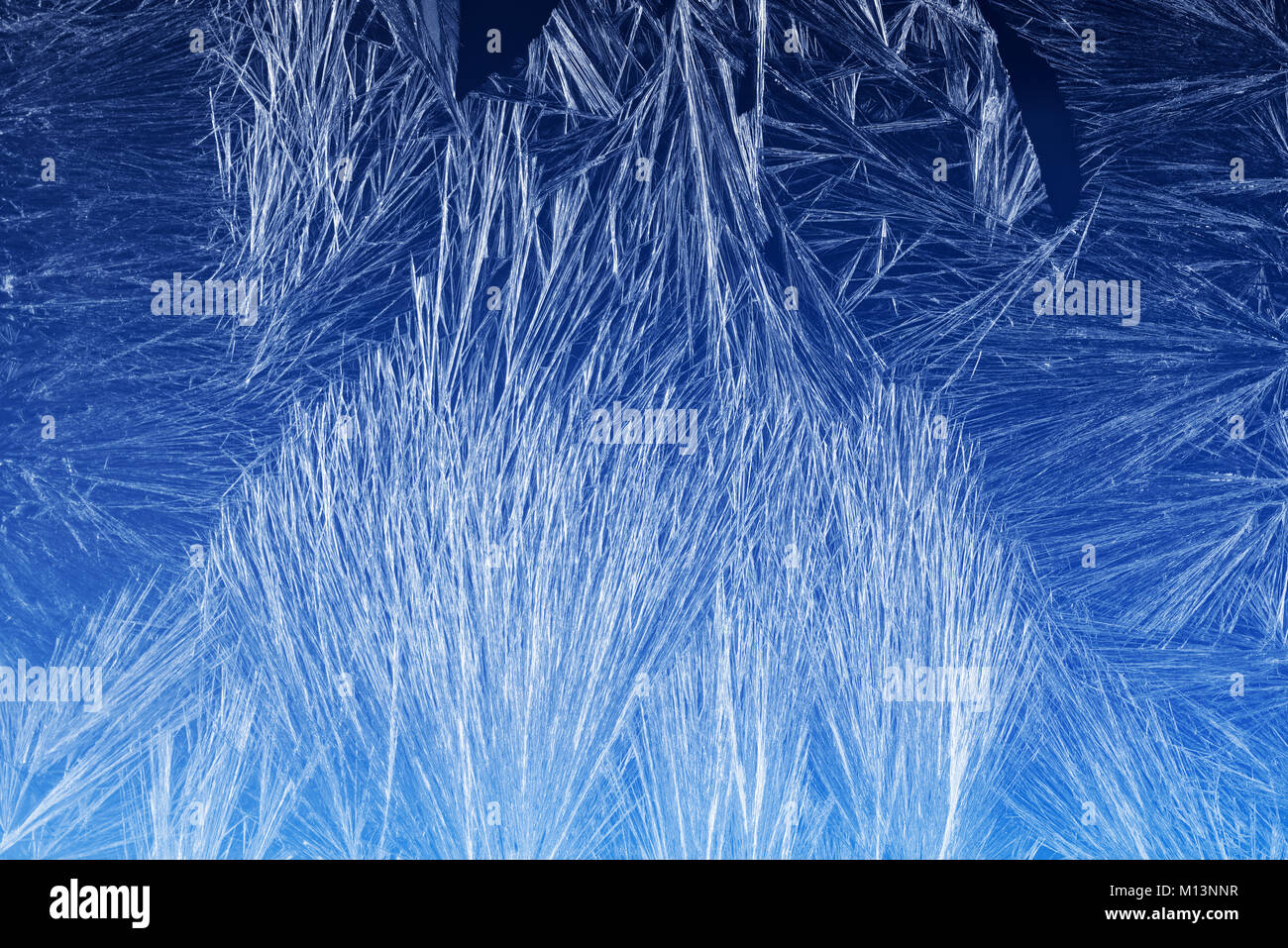 Textures and backgrounds: ice crystals on the window, frost texture ...