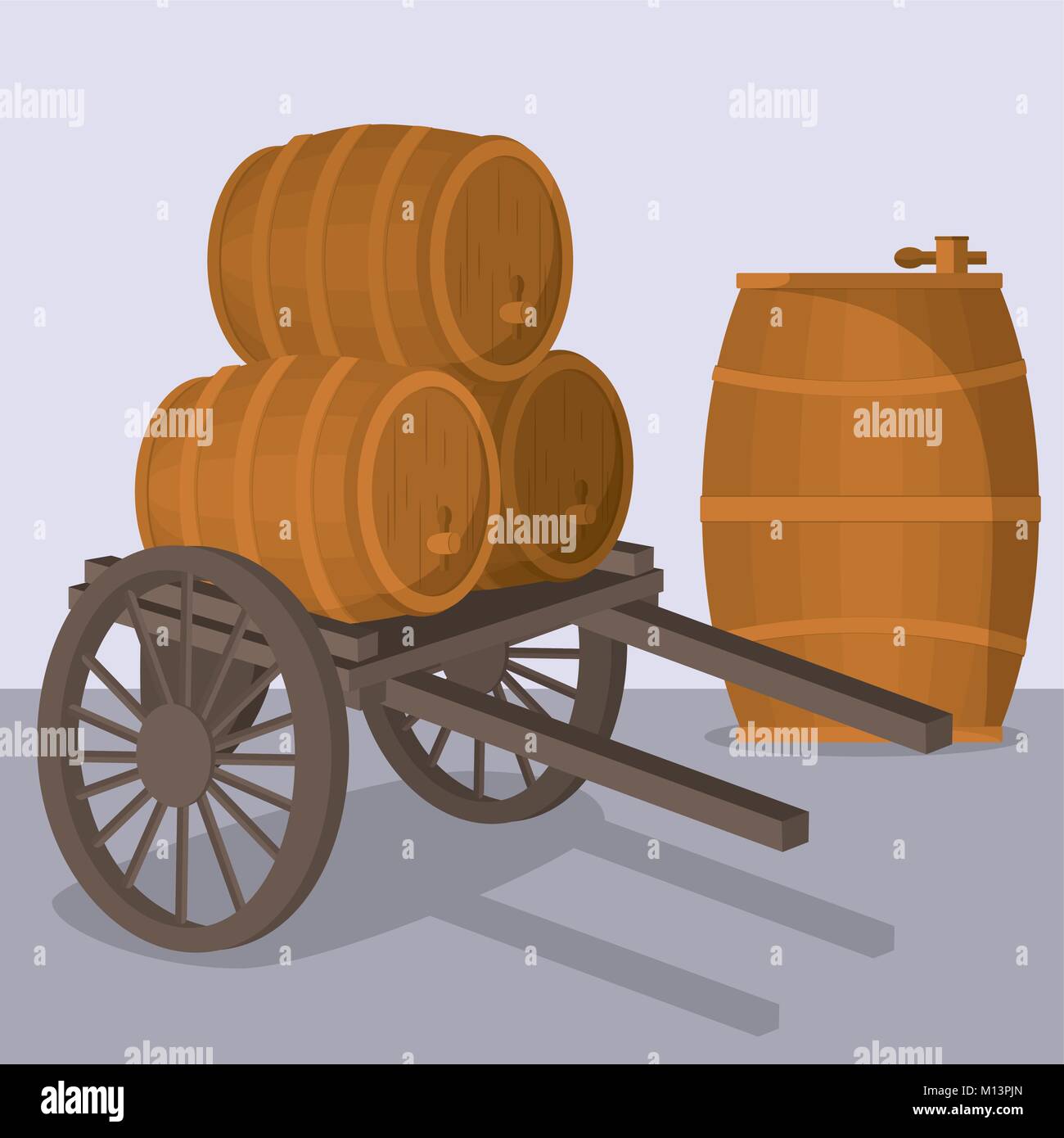 Wine barrel design Stock Vector Image & Art - Alamy