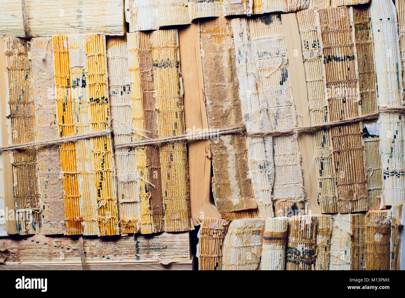 Closeup of old book pages texture Stock Photo - Alamy