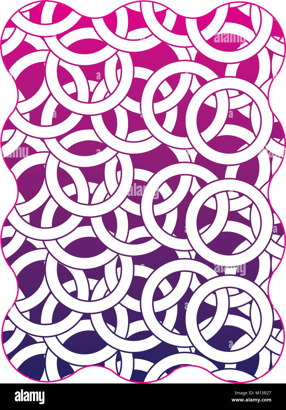 color silhouette figure with graphic seamless decoration background ...