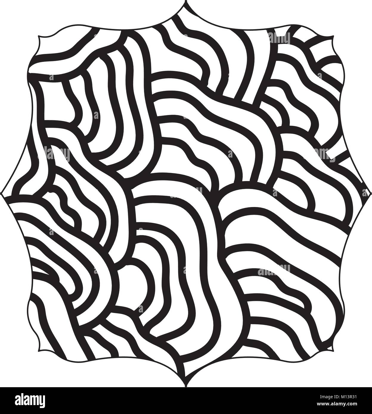 silhouette square with graphic seamless creative background design ...