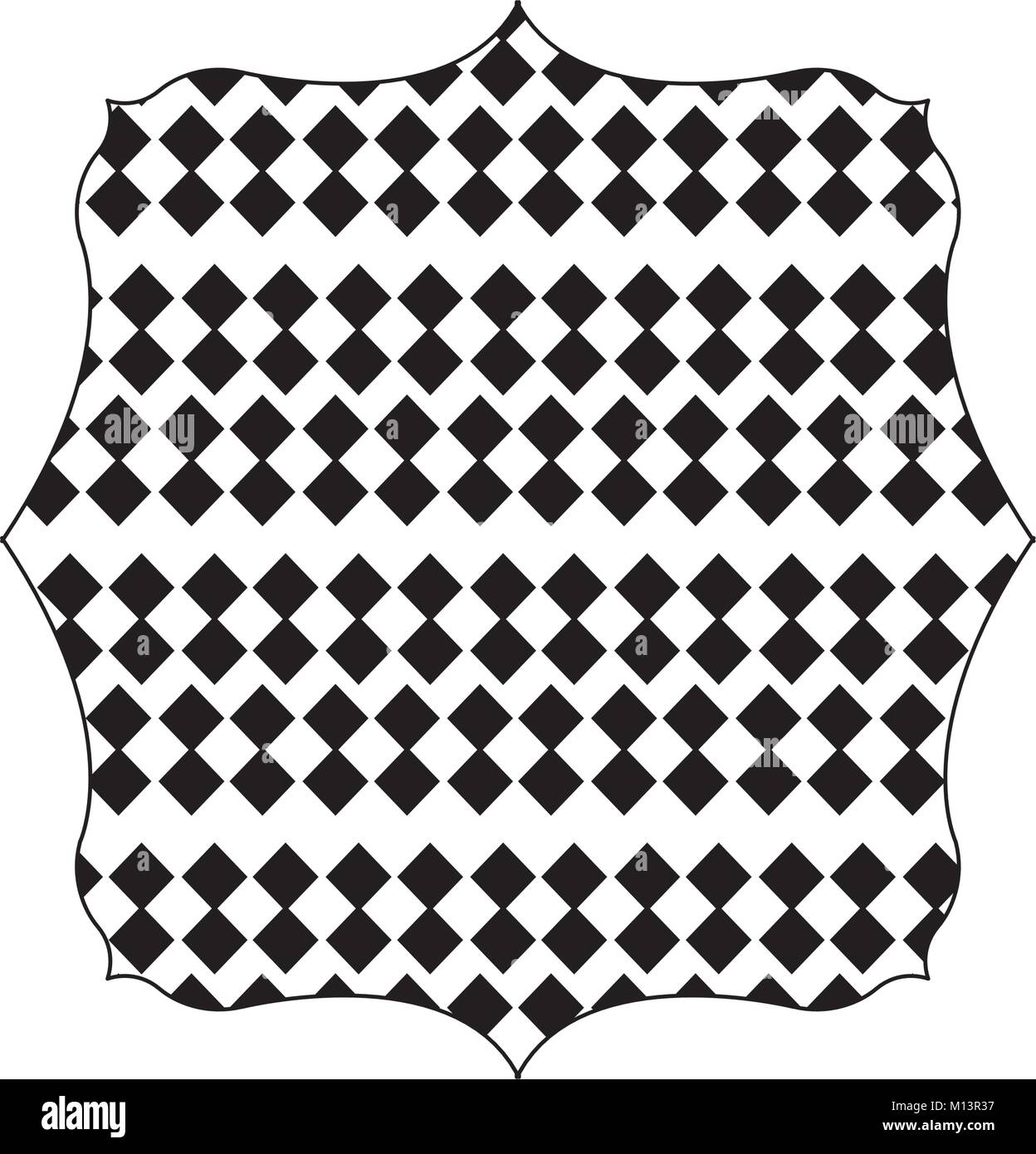 silhouette square with graphic seamless creative background style Stock ...