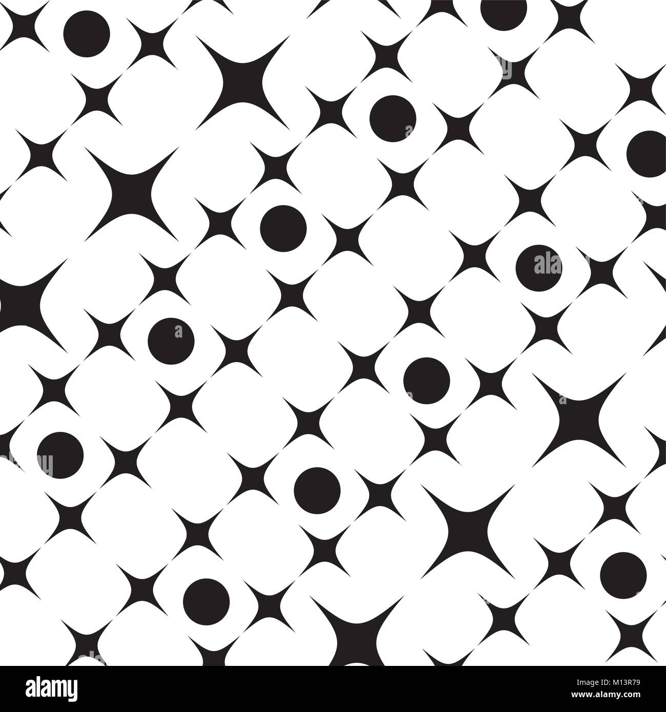 silhouette pattern graphic seamless background texture Stock Vector ...