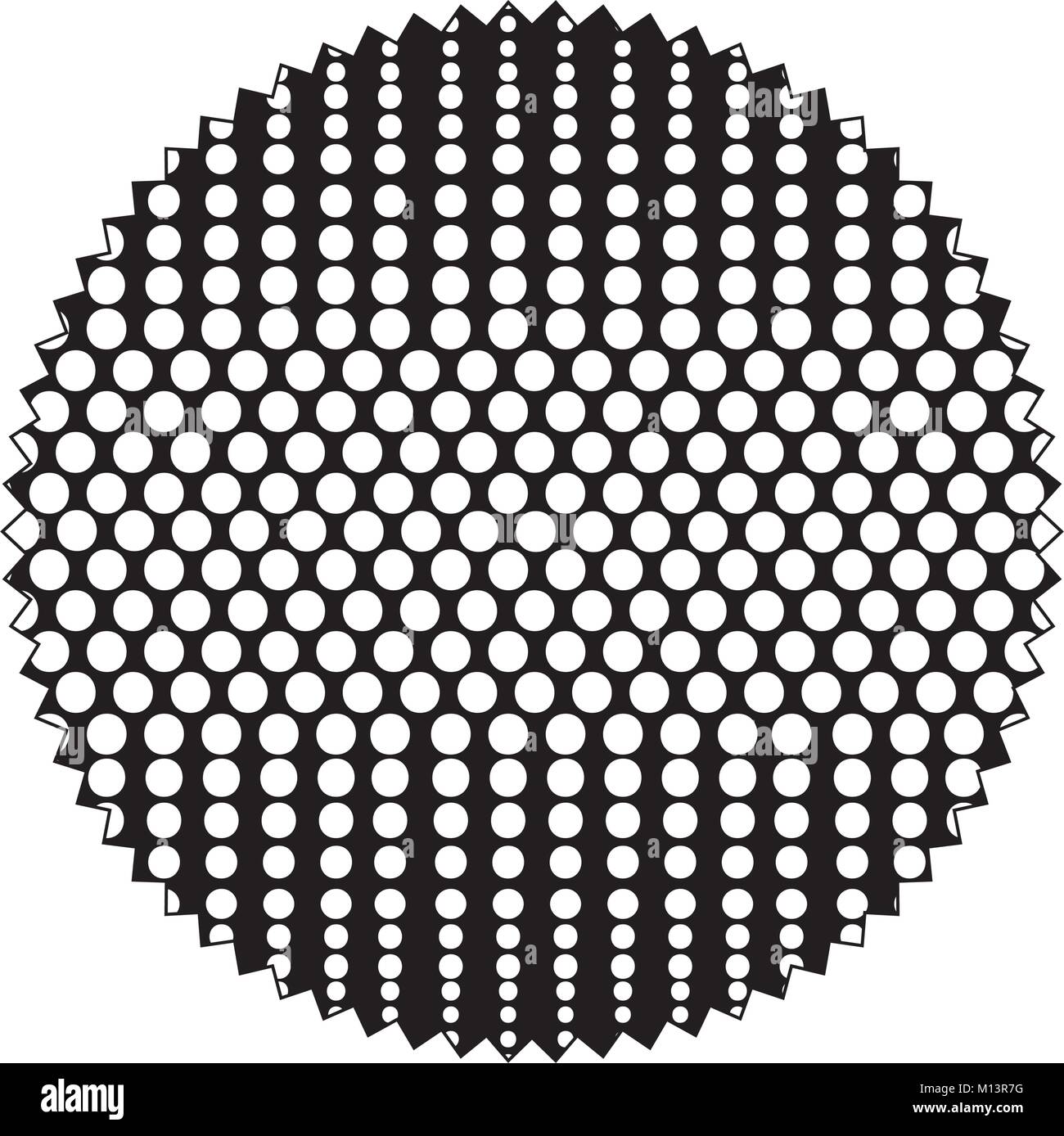 silhouette circle with graphic seamless style background design Stock ...