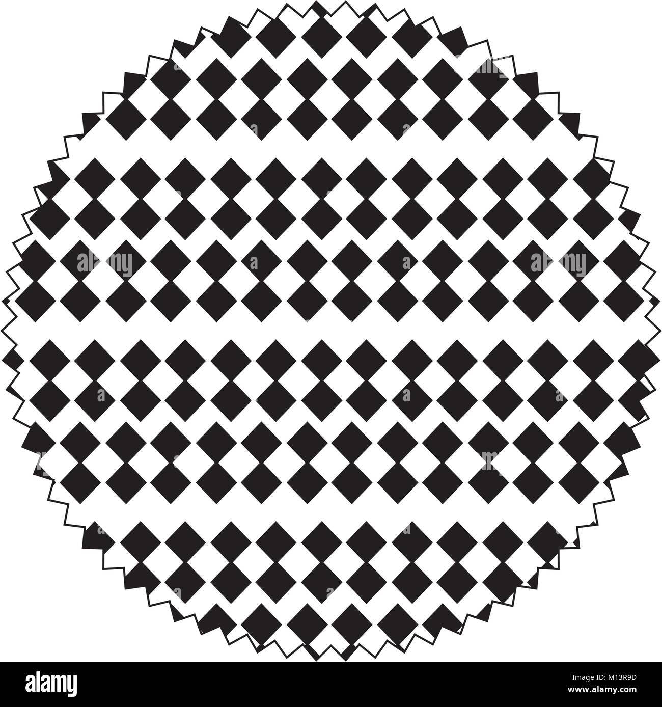 silhouette circle with graphic seamless decoration background style ...