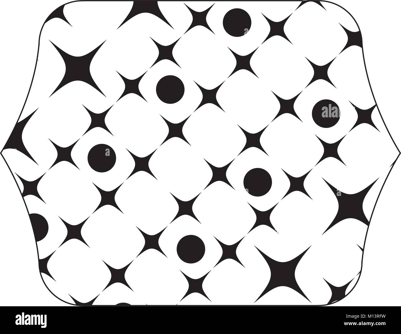 silhouette rectangle with creative graphic seamless background design ...