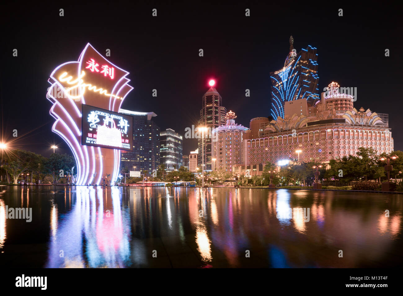 Casino macau palace hi-res stock photography and images - Alamy
