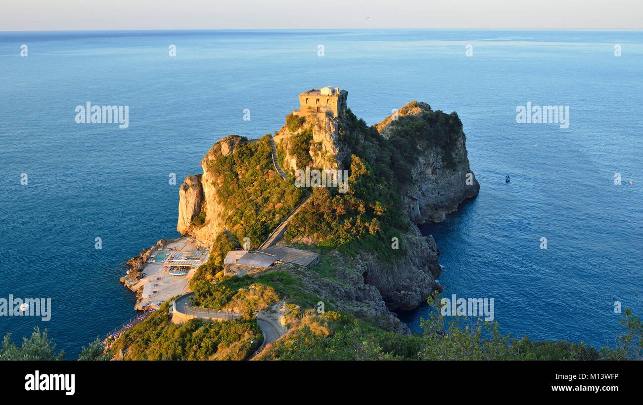Italy, Campania region, Amalfi Coast listed as a UNESCO World Heritage ...