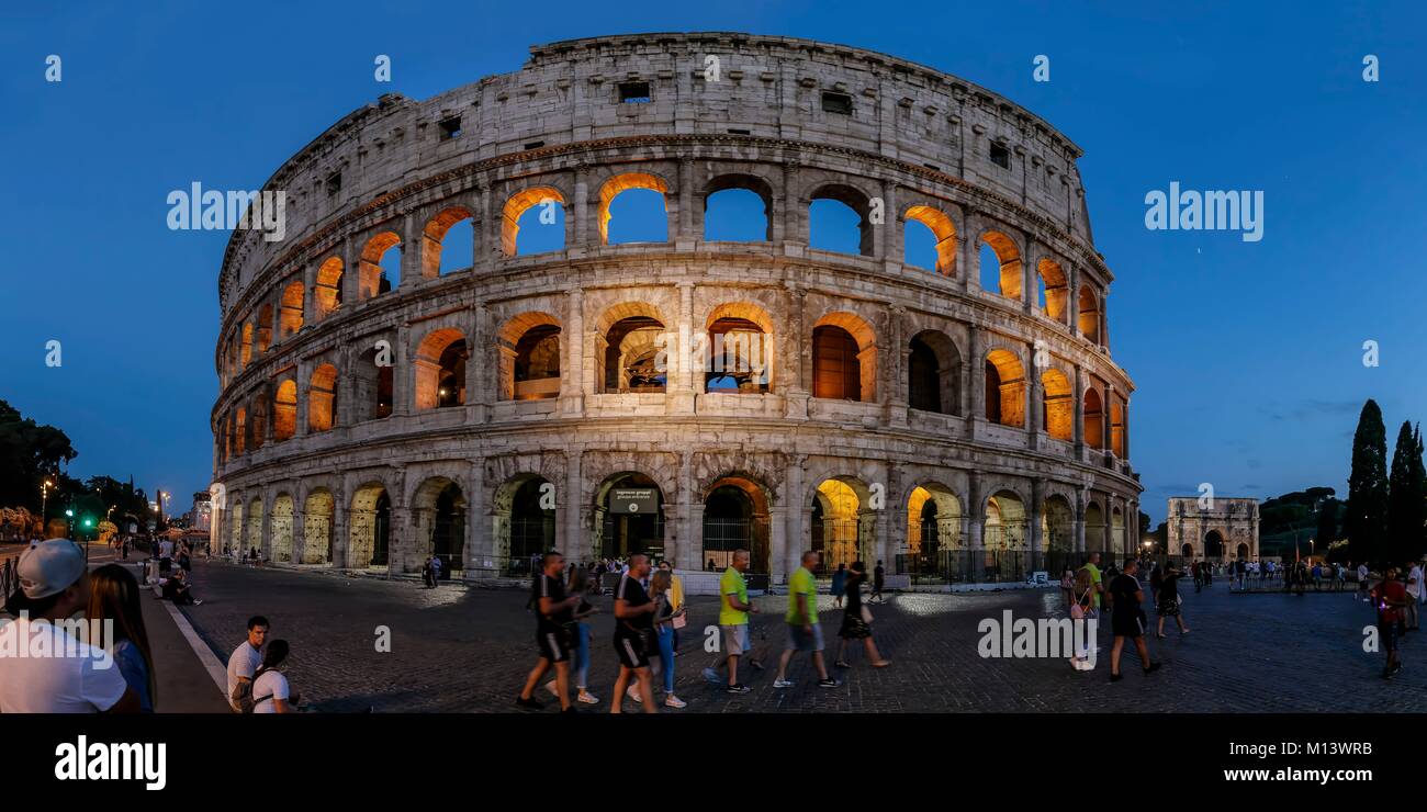 Italy, Latium, Rome, historic centre listed as World Heritage by UNESCO ...