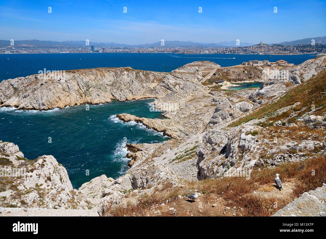 France, Bouches du Rhone, Marseille, Calanques National Park ...