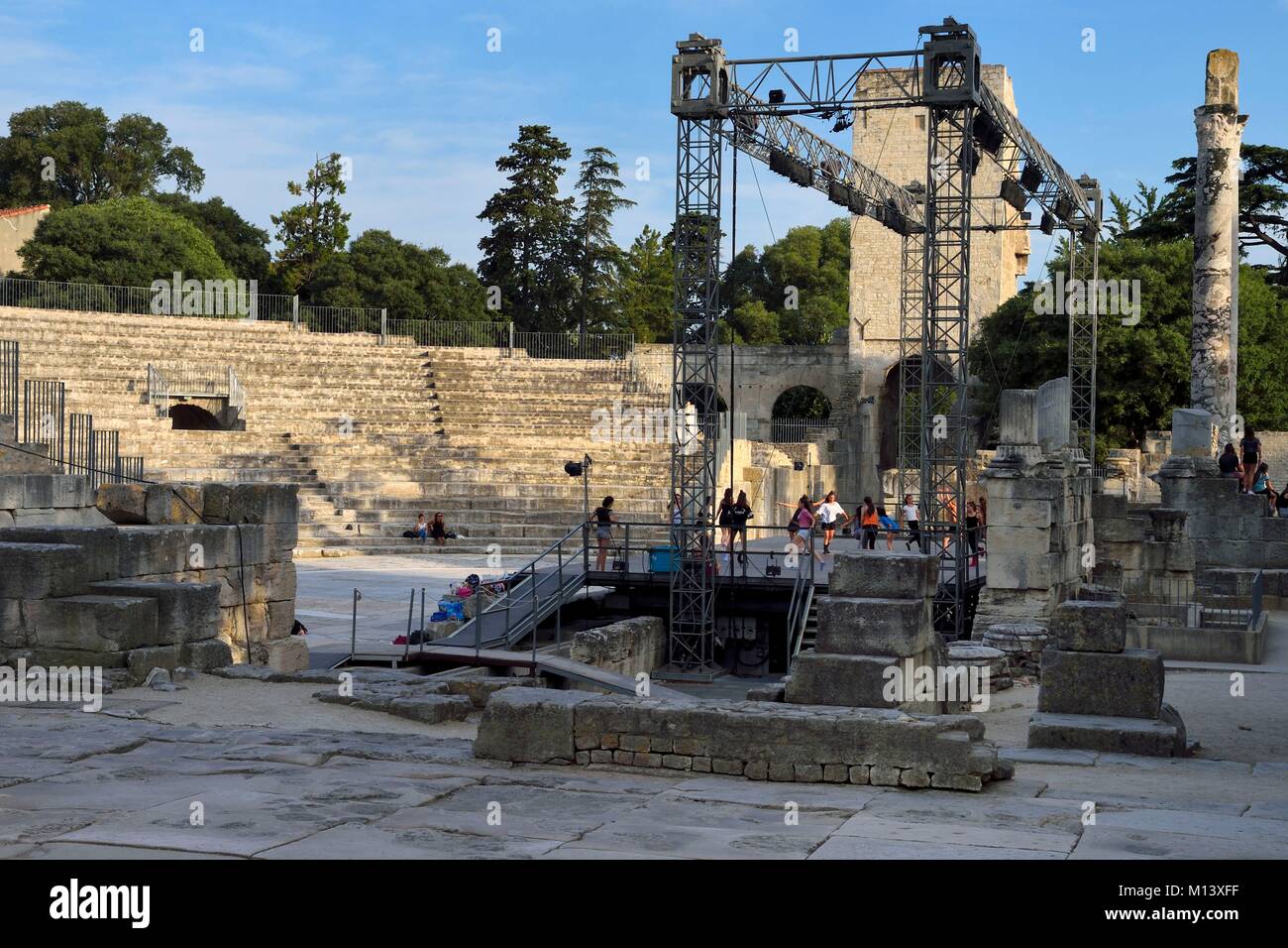 Roman theater of arles hi-res stock photography and images - Alamy