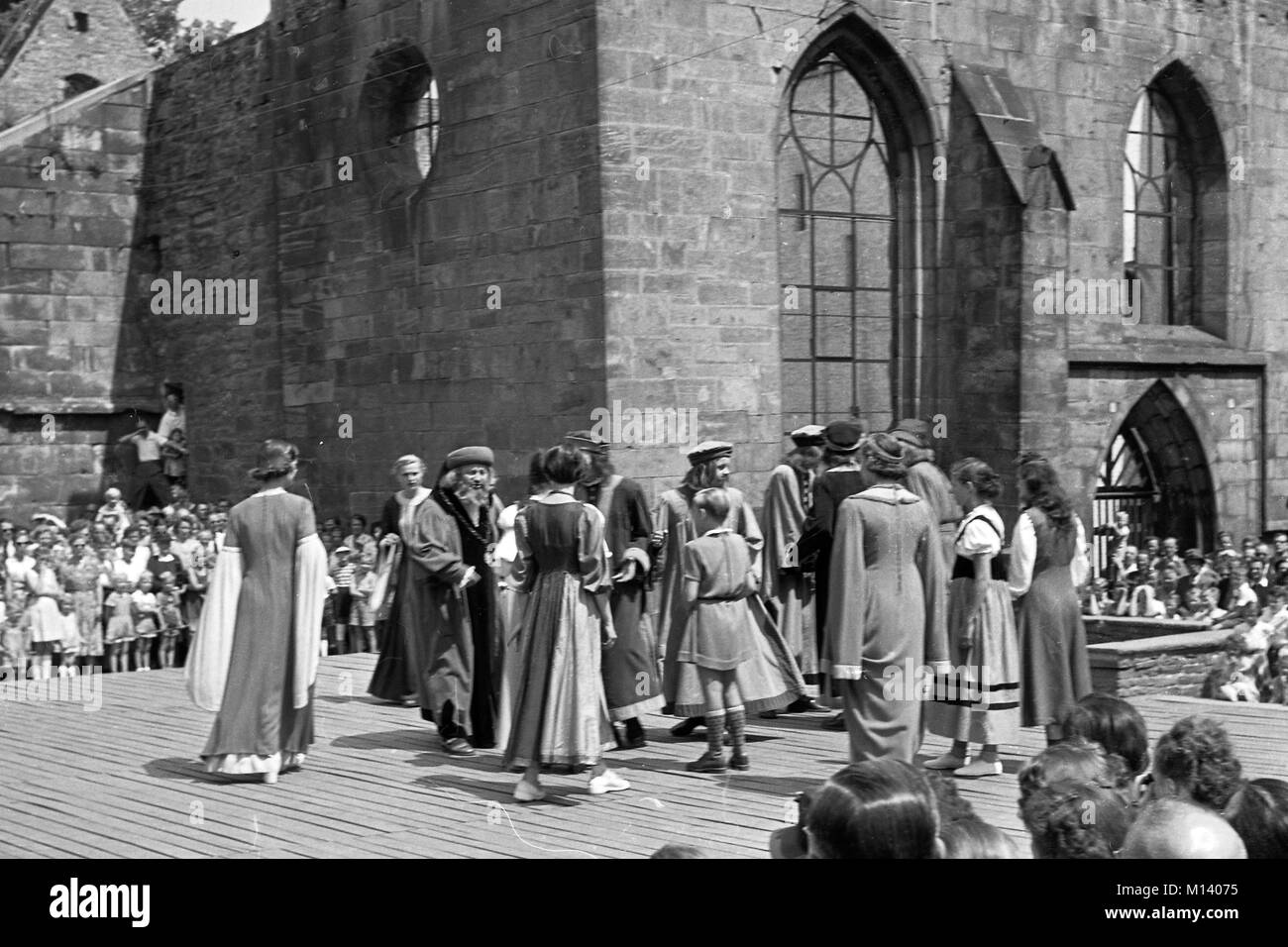 Pied Piper of Hamelin Ceremony in Hamelin, Germany about 1955 image 24/ ...