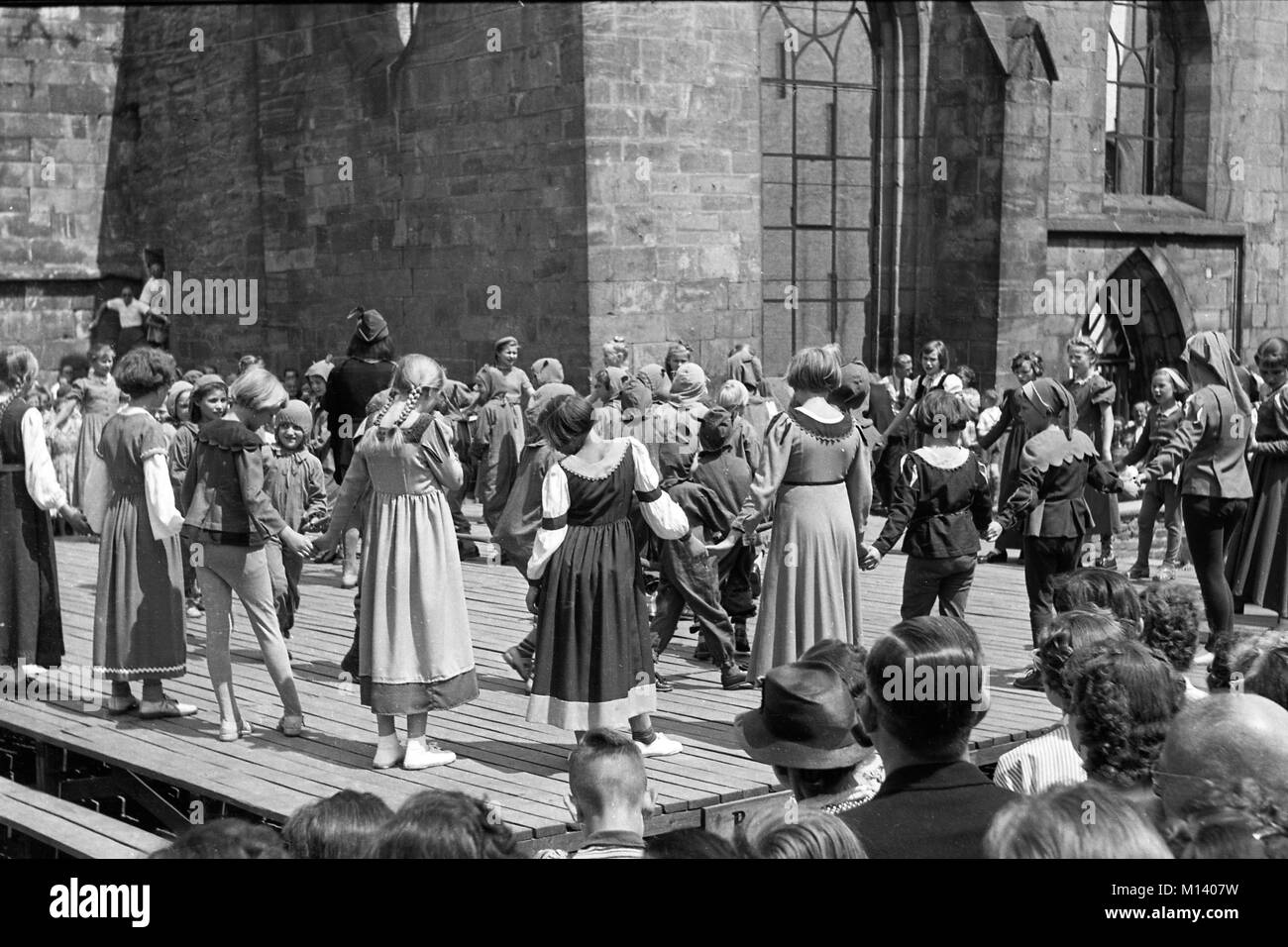 Pied Piper of Hamelin Ceremony in Hamelin, Germany about 1955 image 31/ ...