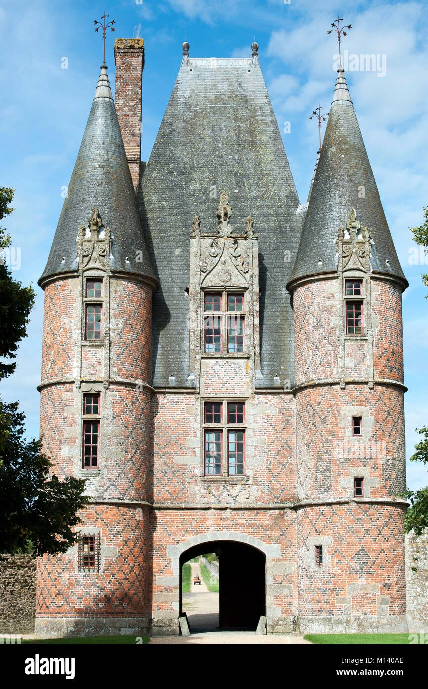 Carrouges castle hi-res stock photography and images - Alamy
