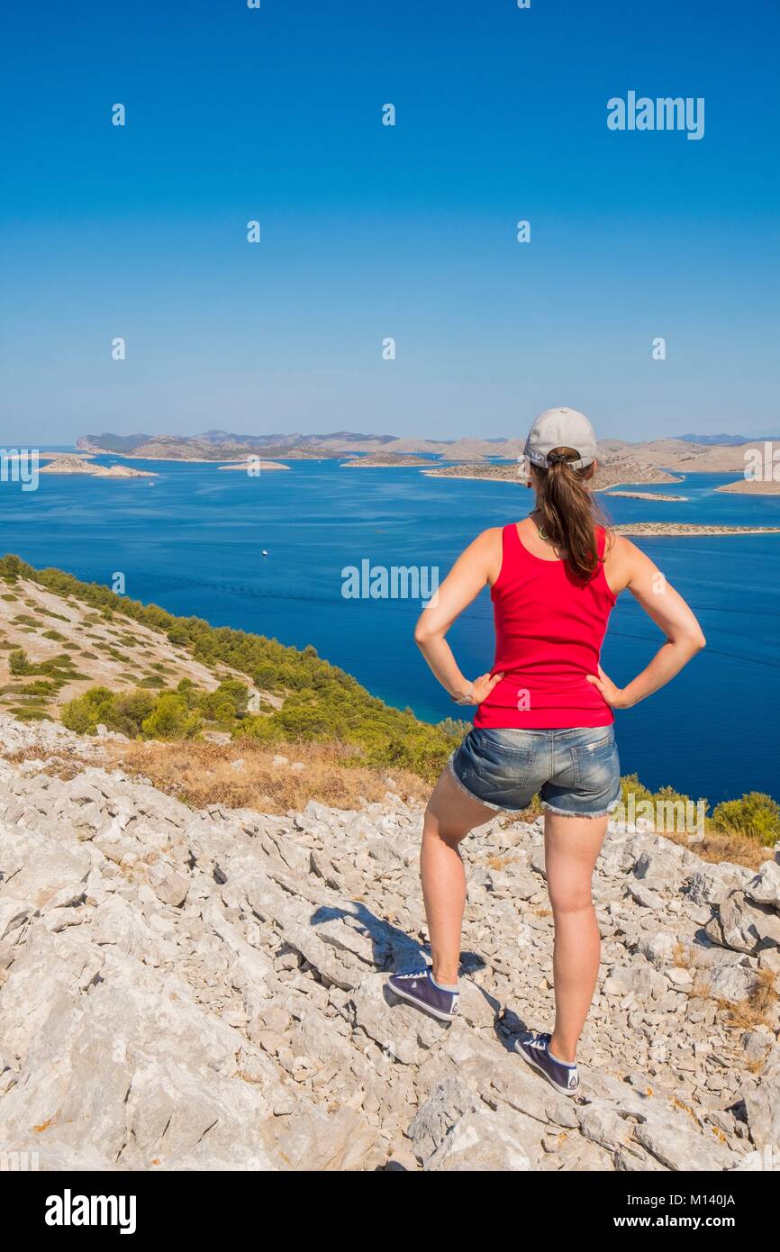 Croatia, North Dalmatia, Dalmatian coast, Kornati Archipelago National ...