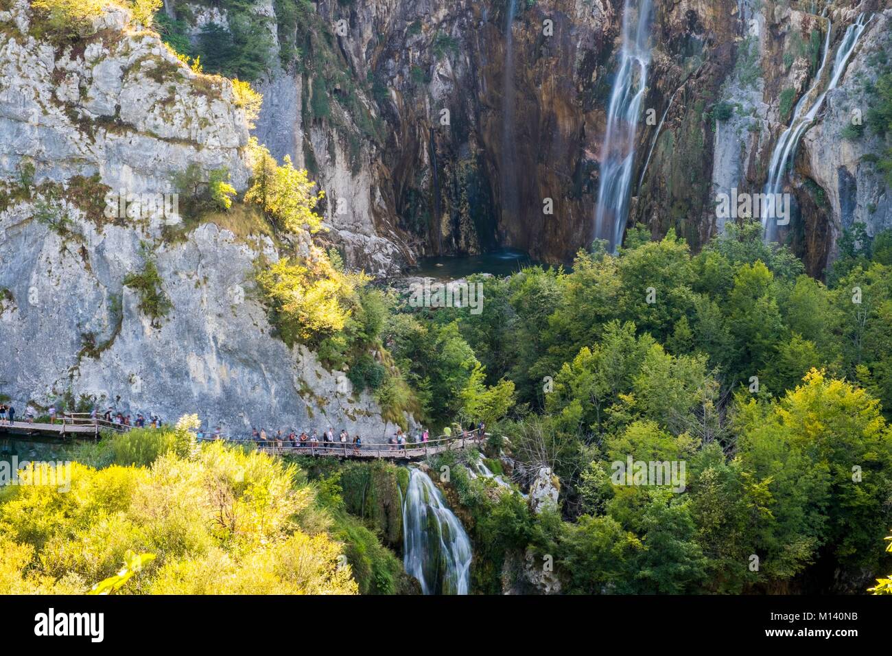 Croatia, North Dalmatia, Plitvice Lakes National Park listed as World ...
