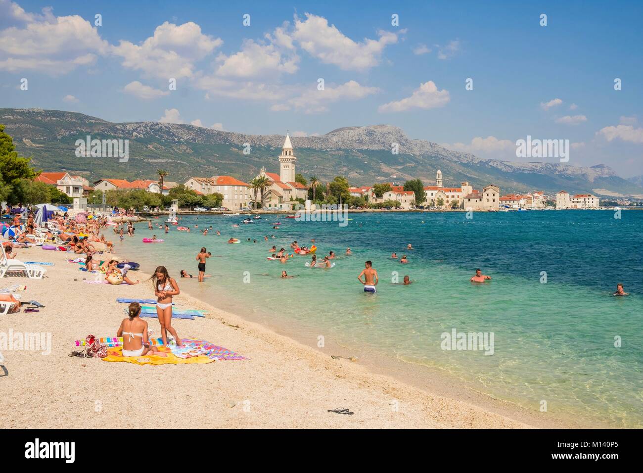 Kastela beach hi-res stock photography and images - Alamy