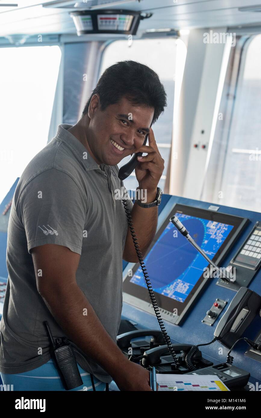 France, French Polynesia, Marquesas Archipelago, Ua Pou Island, Hakahau ...