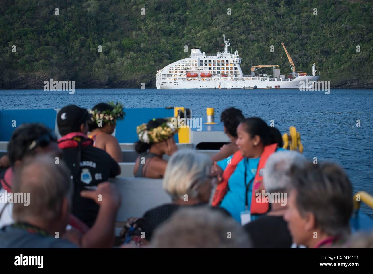 France, French Polynesia, Marquesas Archipelago, Tahuata Island ...