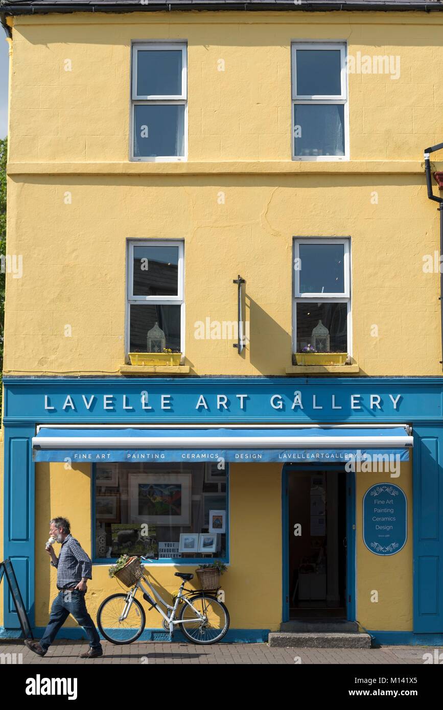 Ireland, County Galway, Clifden, Main Street Stock Photo - Alamy
