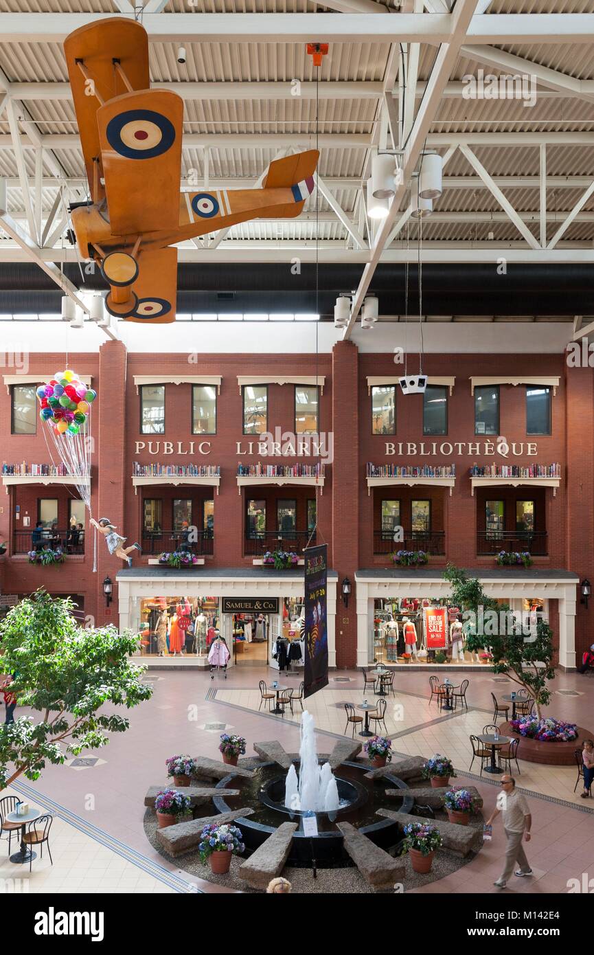 Canada, New Brunswick, Saint John, Market Square Stock Photo - Alamy