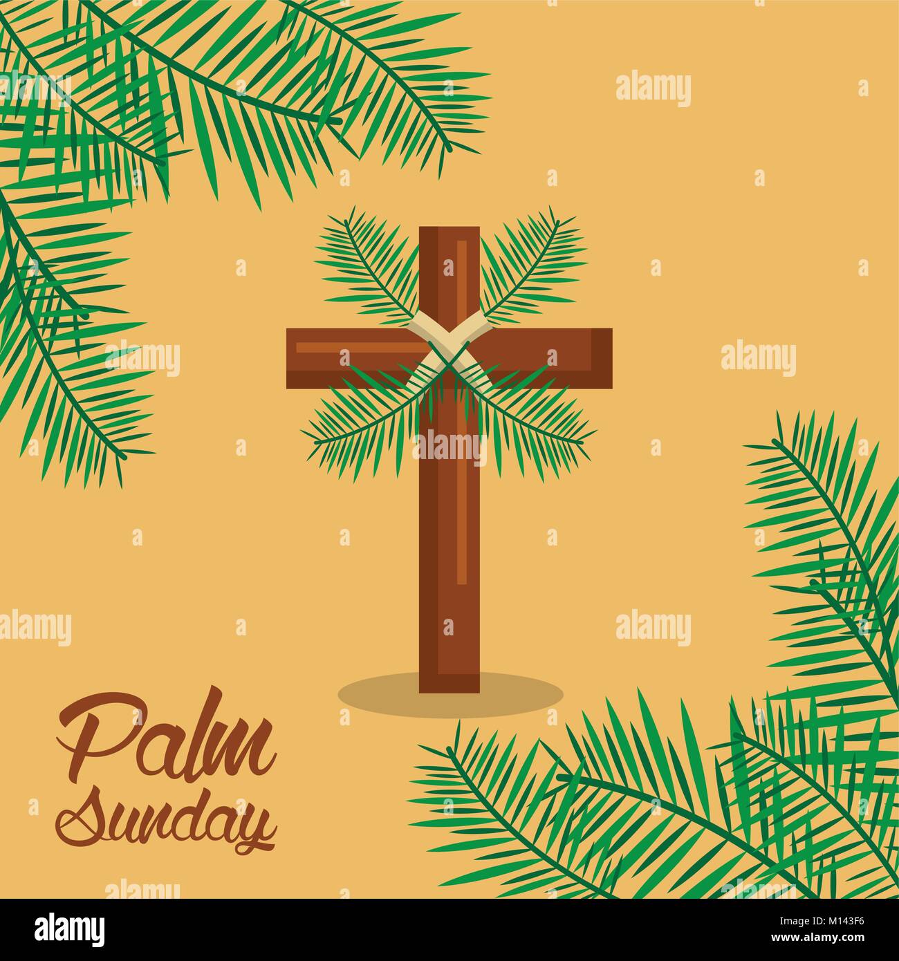 palm sunday holy week celebration sacred Stock Vector Image & Art - Alamy