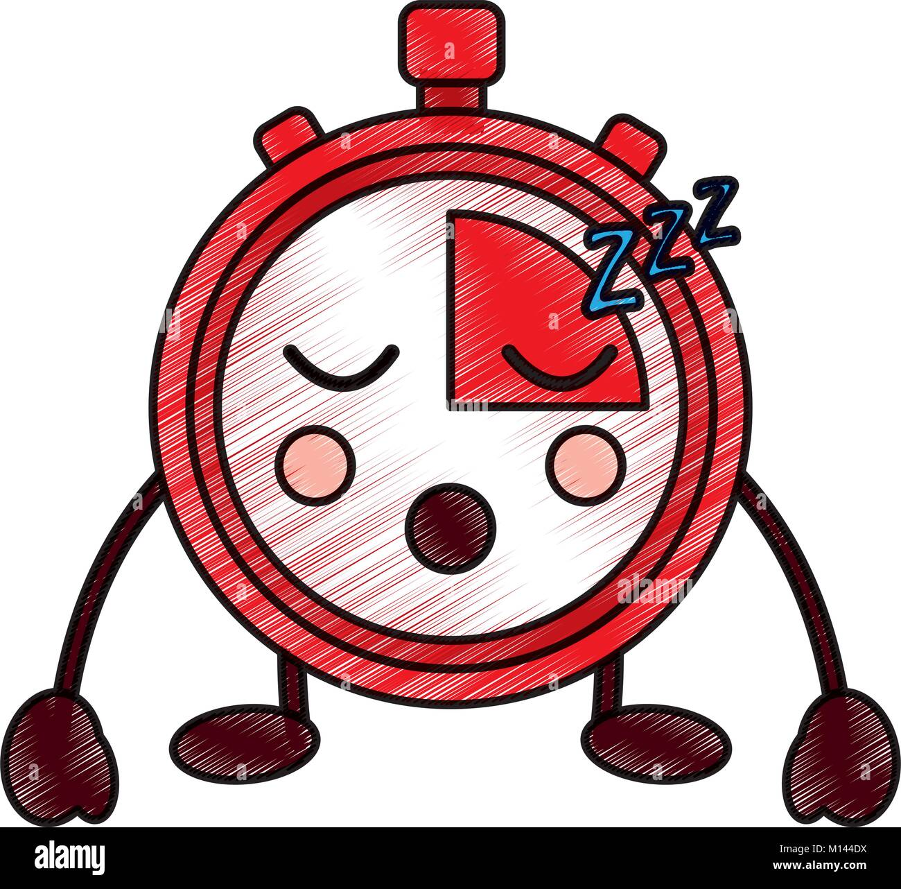 Sleep training clock Stock Vector Images - Alamy