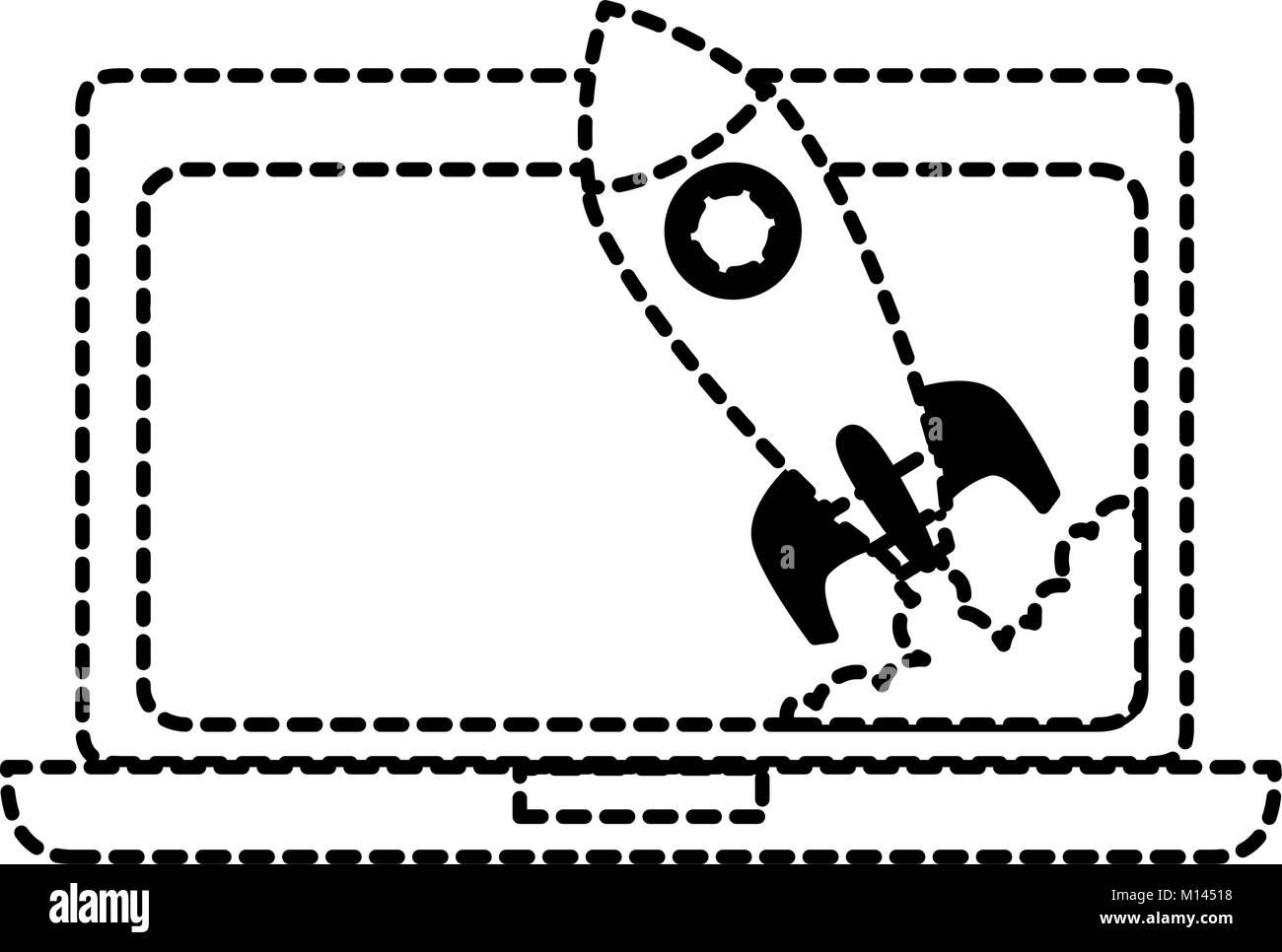 Rocket mobility Black and White Stock Photos & Images - Alamy