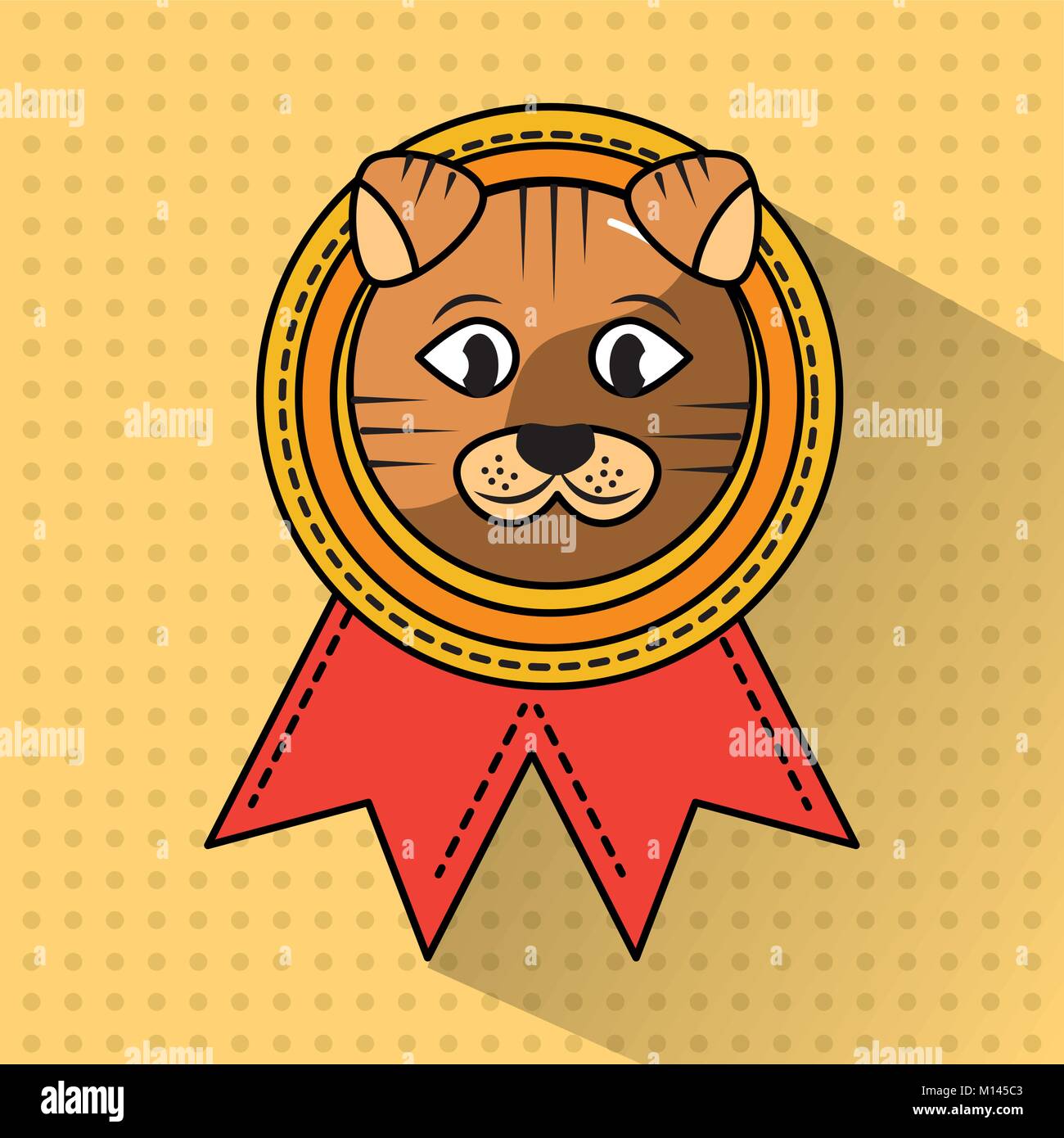 Champion cat Stock Vector Images - Alamy