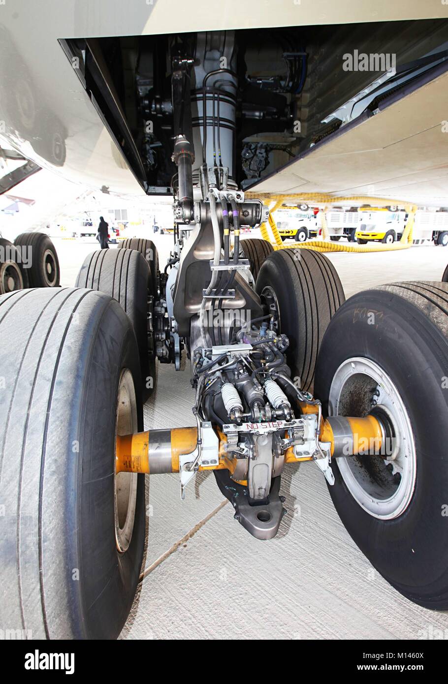 Aircraft undercarriage wheel hi-res stock photography and images - Alamy