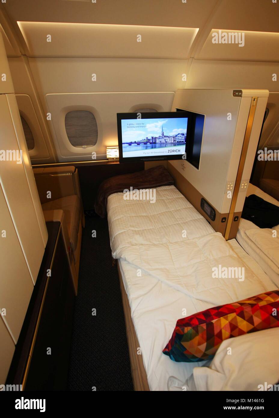 Airbus A380-861 jet airliner, interior, deck Stock Photo - Alamy