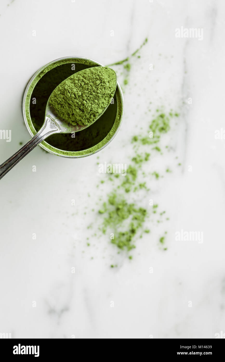 Bamboo matcha spoon hi-res stock photography and images - Alamy