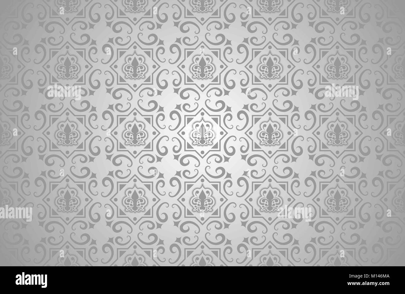 Silver Pattern Background Stock Vector Image & Art - Alamy